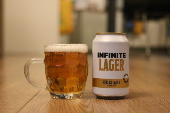 Infinite Lager Alcohol-Free Helles Review | Free Beer