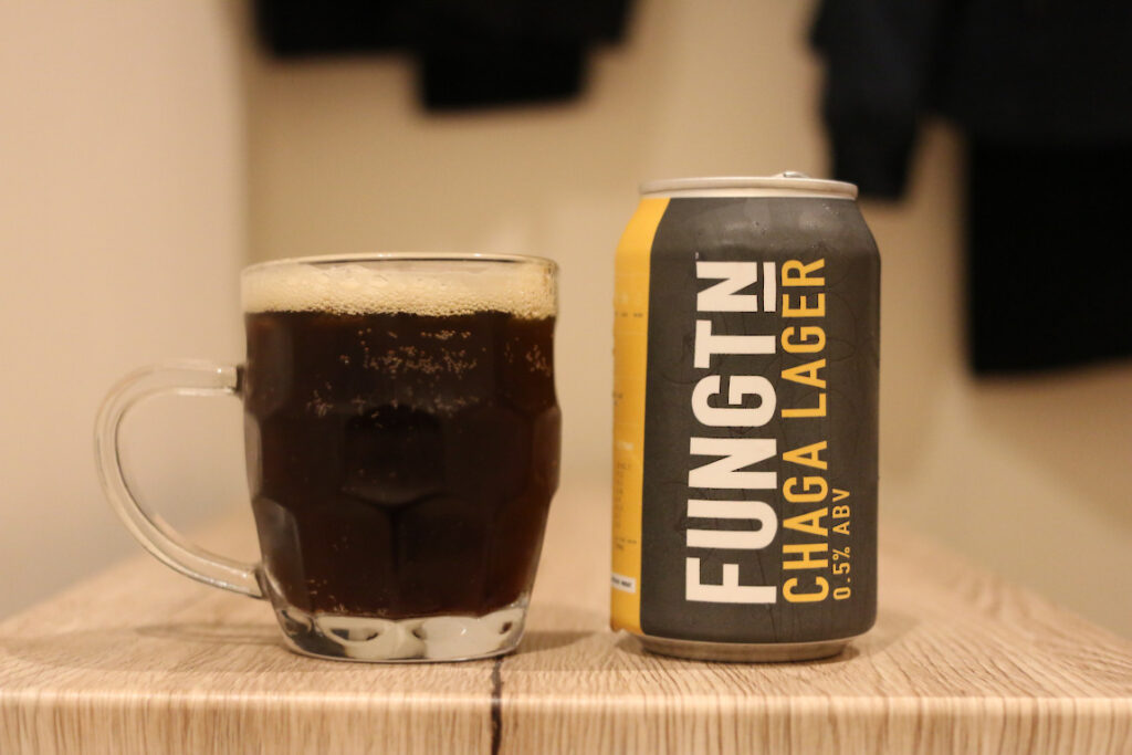 Fungtn Non-Alcoholic Chaga Lager Review | Free Beer