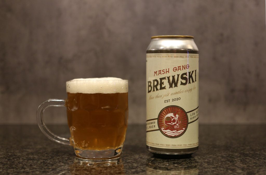 Mash Gang Brewski Alcohol-Free Lager Review | Free Beer