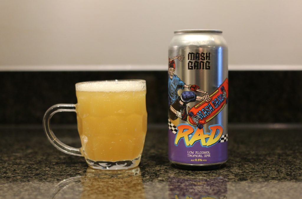 Mash Gang Rad Non-Alcoholic IPA Review | Free Beer
